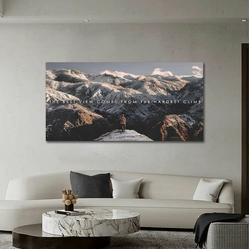 Картина мотивация, в офис, в гостиную, 30х40