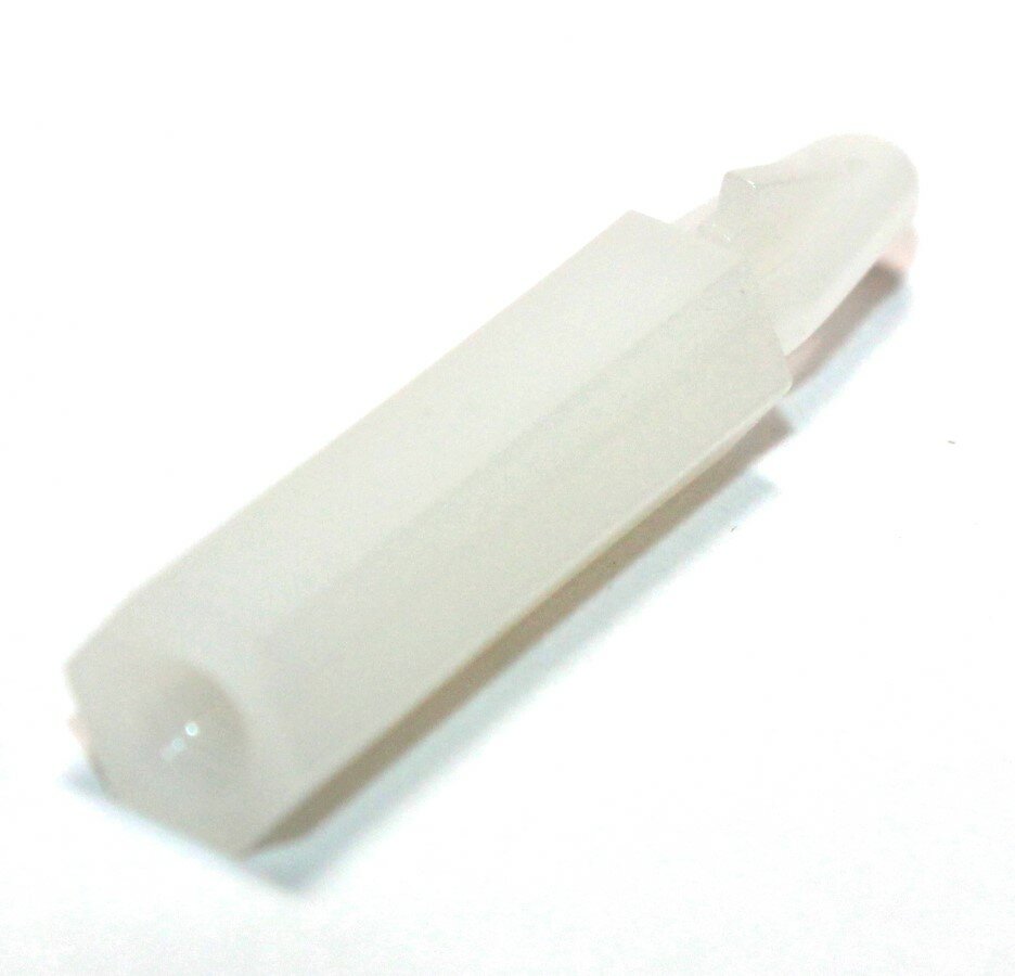 MAE-20T, Стойка для печатных плат, RUiCHi, шестигранная, 20 мм, М3, нейлон