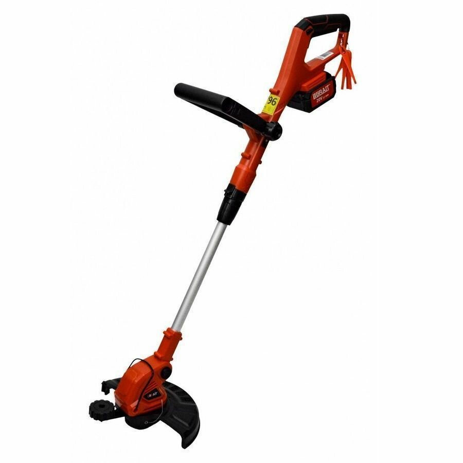 Триммер BRAIT BCBC20-4PU, прямой, D-образная рукоятка, леска, нож, ширина скашивания 24 см