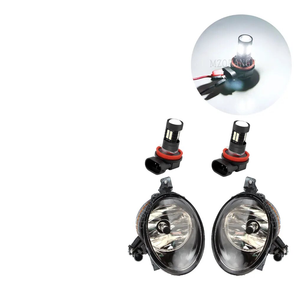 Противотуманные фары светодиодные для VW Jetta 6 A6 MK6 2011 2012 2013 2014 Фара переднего бампера Противотуманная фара Крышка гриль Безель Рамка Проволока аксессуары