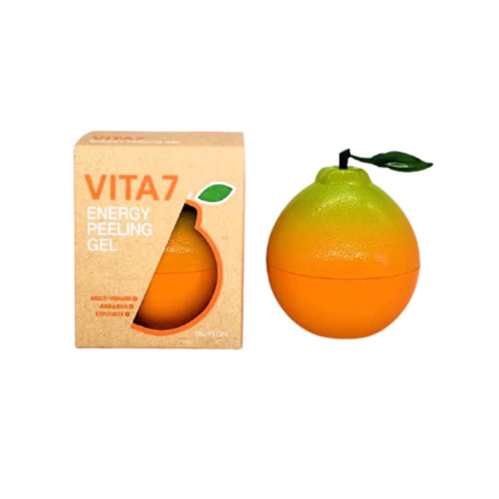 TheYEON Пилинг-гель для лица энергетический с AHA-BHA кислотами - Vita7 energy peeling gel, 30мл
