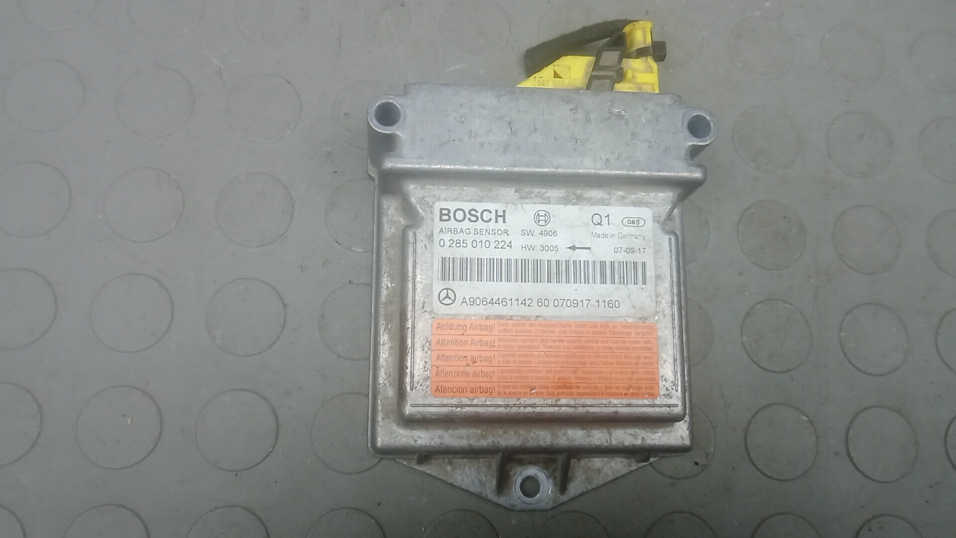 Блок управления airbag VOLKSWAGEN CRAFTER 1 Sparka