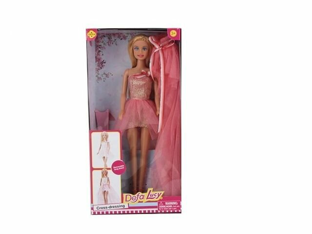 Кукла в нарядном платье 8450 в коробке Defa Lucy