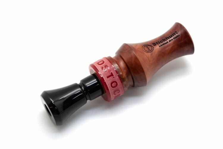 Манок духовой на утку акриловый Stickhunt ArtCalls Woodstock Кап эвкалипта 1 лепесток Чёрный