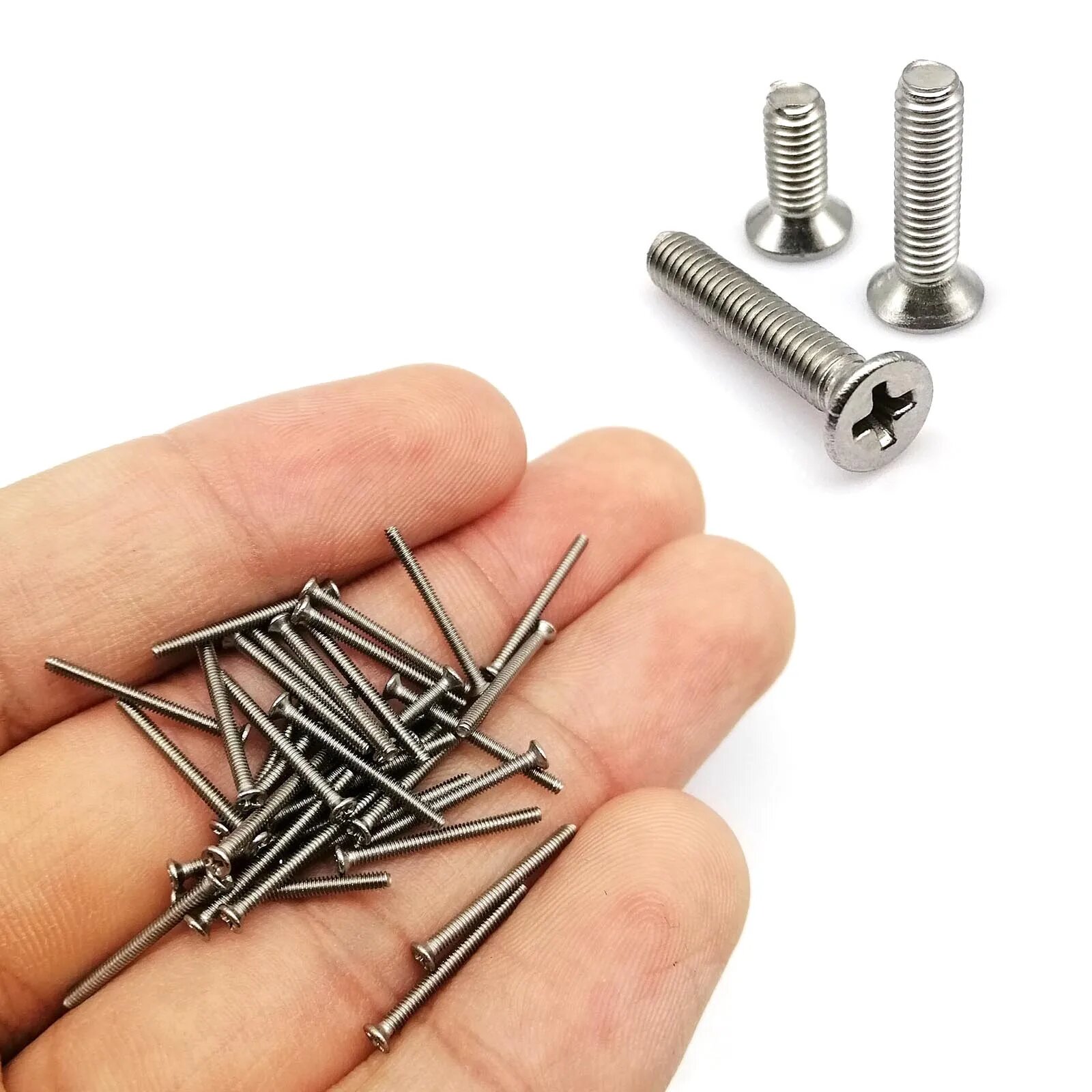 50 шт. Винты М1 М2 М3 AXK DIY Supplies M1.2, 304 stainless steel, 5mm