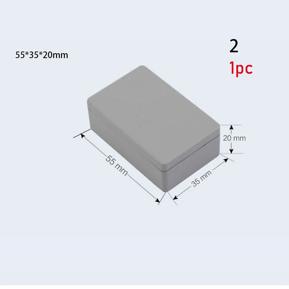 22, размеры, высококачественная коробка для проекта, электронная коробка для проекта, АБС-пластик, водонепроницаемая крышка, корпус для инструментов, коробки 8 размеров