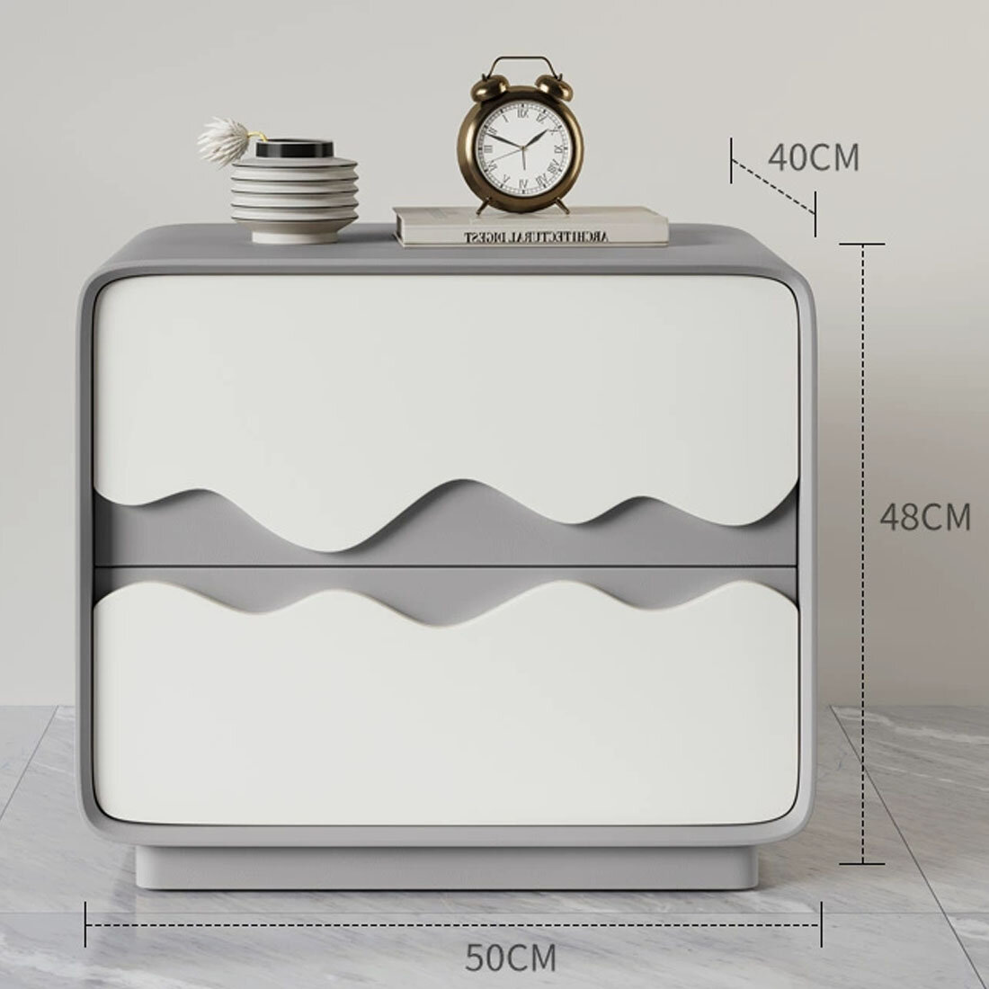 Прикроватная тумбочка Kids Cloud (светло-серый)