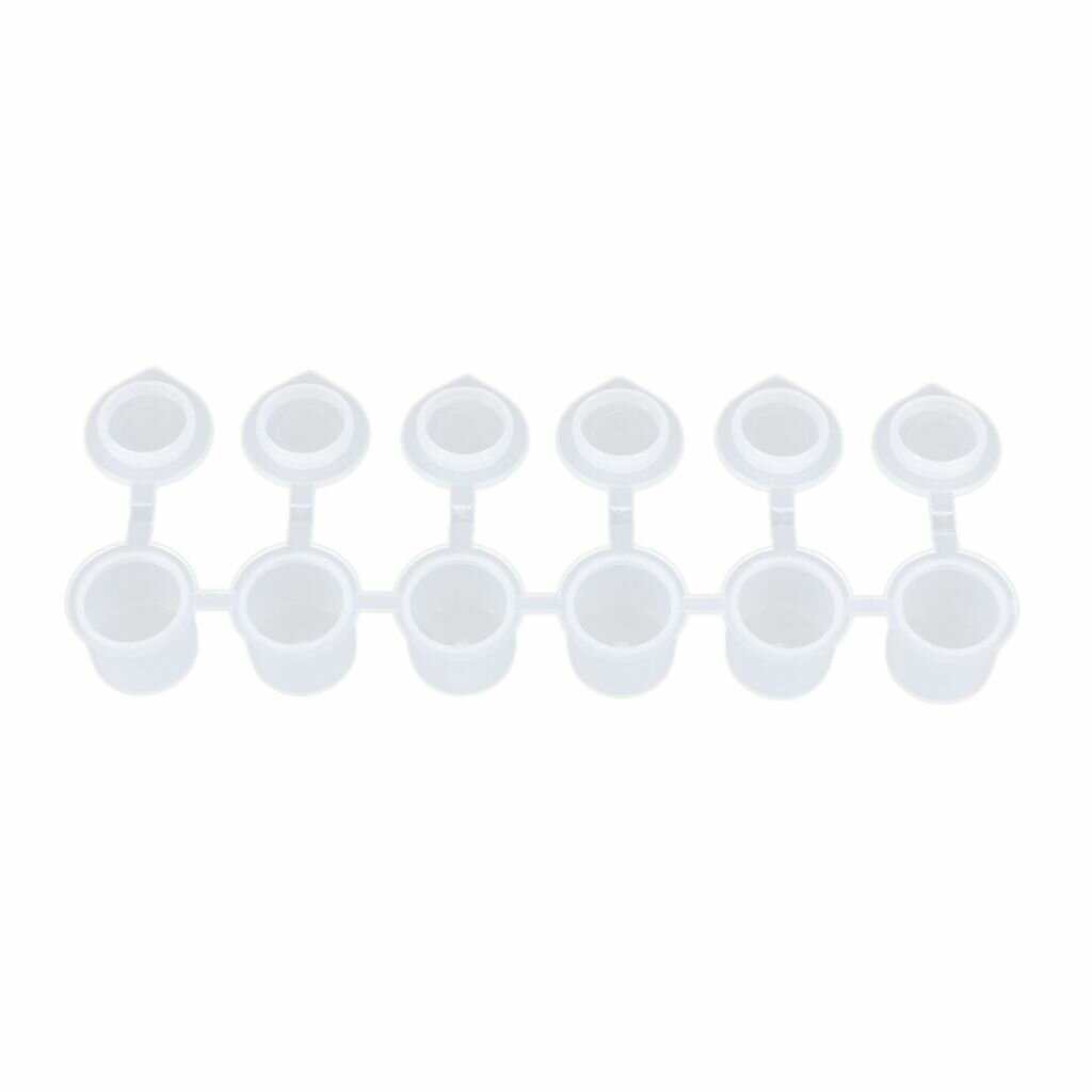 10 комплектов, коробка для упаковки краски объемом 3 мл6 штук, цветная масляной краски-персиковое сердечко, 6 штук