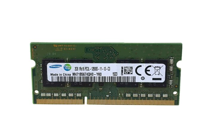 Оперативная память SO-DIMM DDR3 2Gb PC3L-12800 Samsung M471B5674QH0-YK0 1.35V