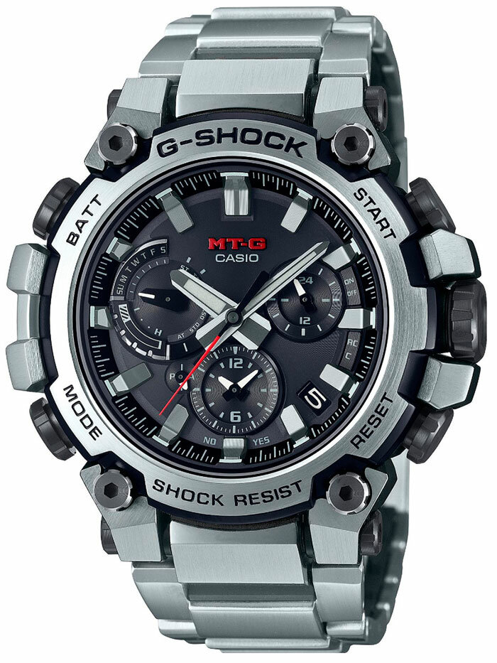 Наручные часы CASIO G-Shock, серебристый — фото 1