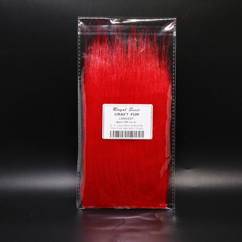 Искусственный мех Royal Sissi Craft Fur, красный