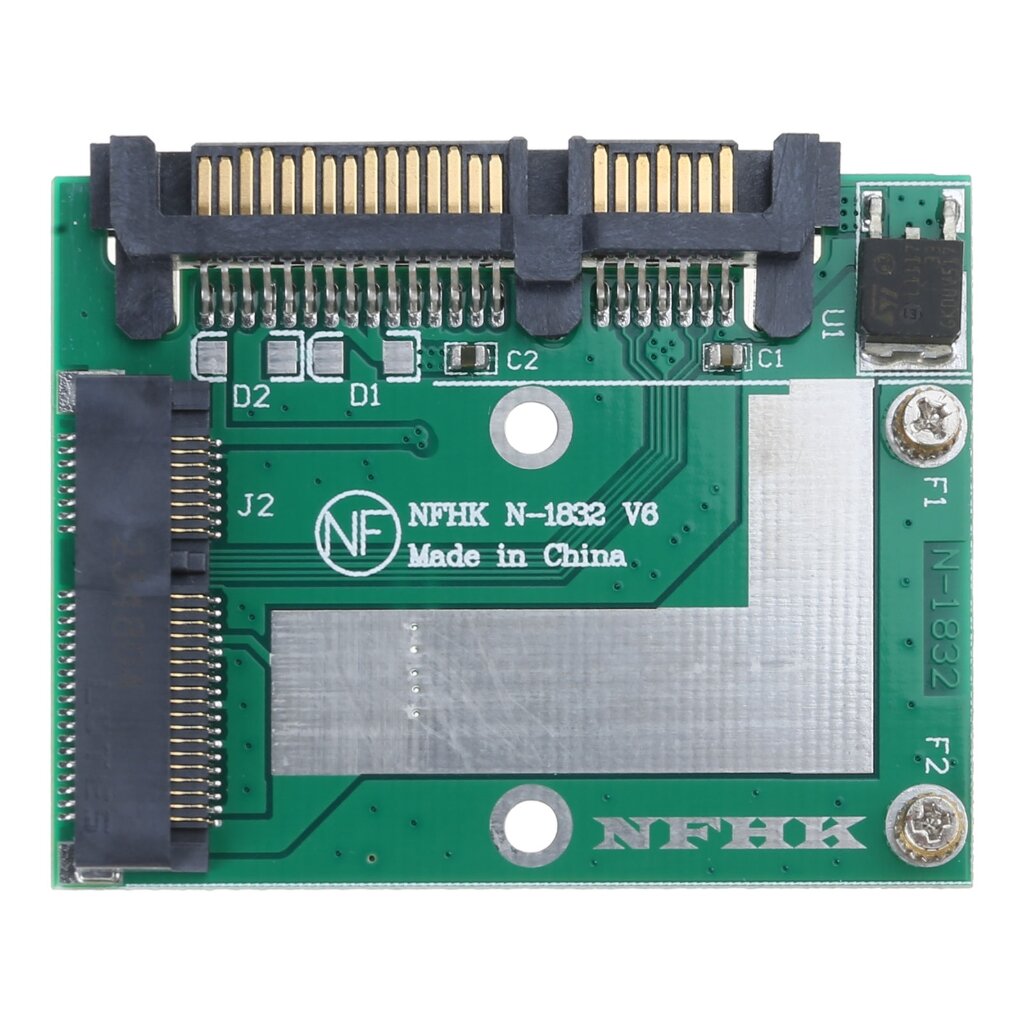 Платы mSATA Mini PCIE SSD к адаптеру SATA3 со скоростью передачи данных 6 Гбит / с для ноутбуков