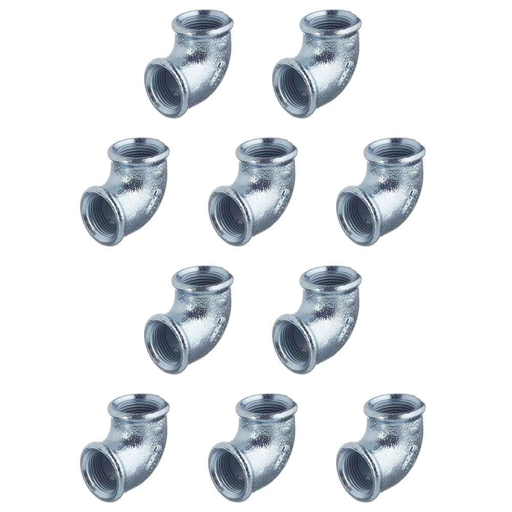 Угол 3/4 ВР х 3/4 ВР чугунный оцинкованный (10 шт.)