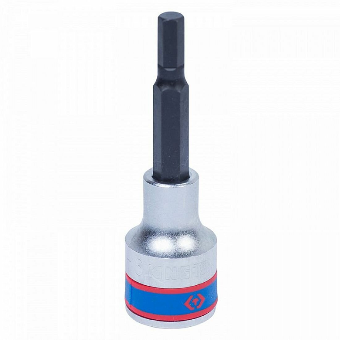 Насадка (бита) торцевая 1/2", HEX, 6 мм, L = 80 мм
