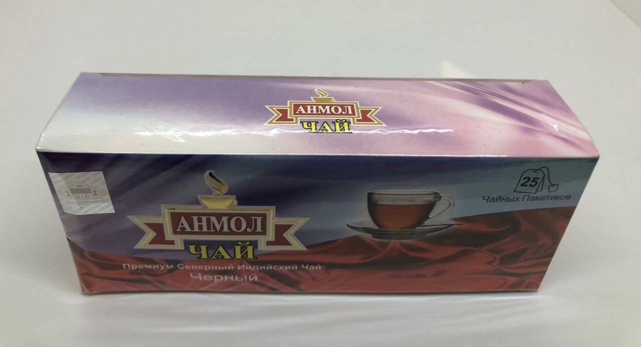 "АNMOL" - чай черный индийский "25 пакетиков.