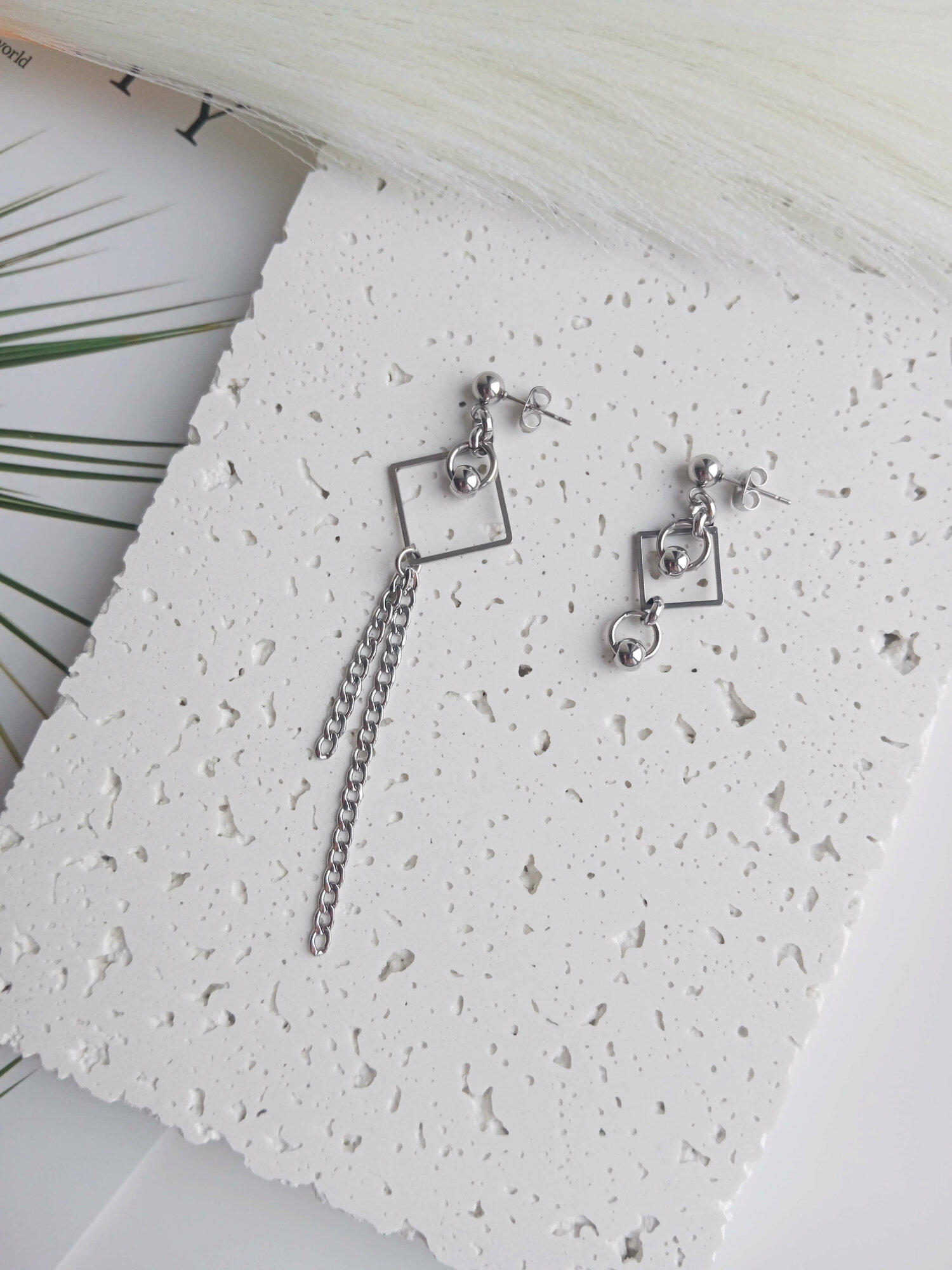 Серьги с подвесками