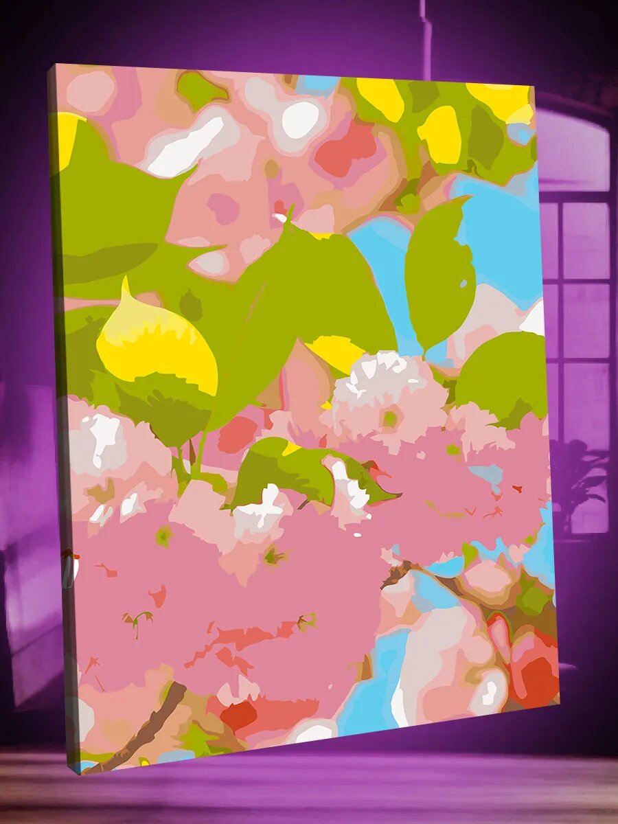 Картина по номерам Весна