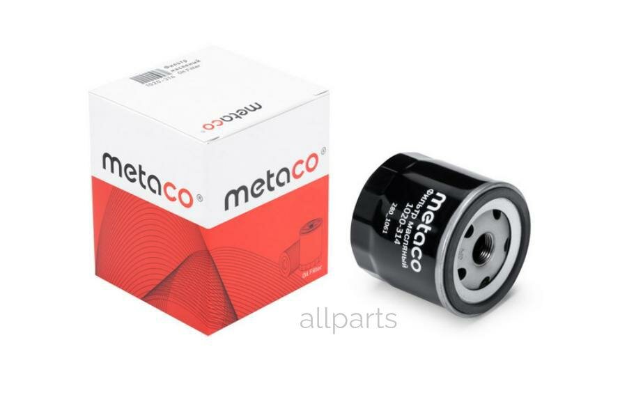 METACO 1020314 Фильтр масляный CHRYSLER GRAND VOYAGER/GRAND CARAVAN(RT) 07-