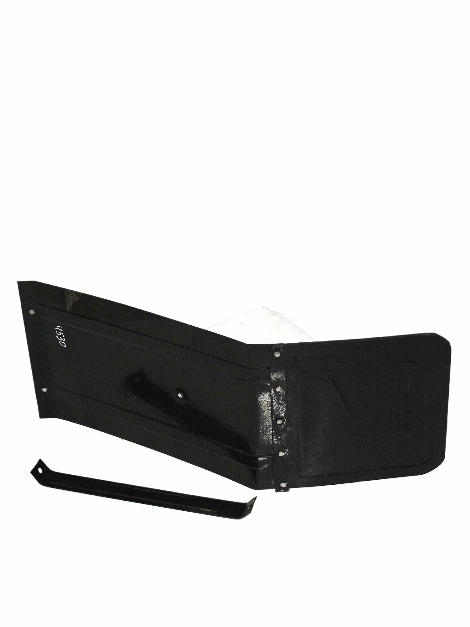 Брызговик платформы задний для а/м УАЗ 3303, с резиновым в сборе