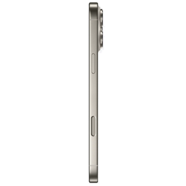 Смартфон Apple iPhone 16 Pro Max 256 ГБ, Dual: nano SIM + eSIM, Natural Titanium (натуральный титан) — фото 1