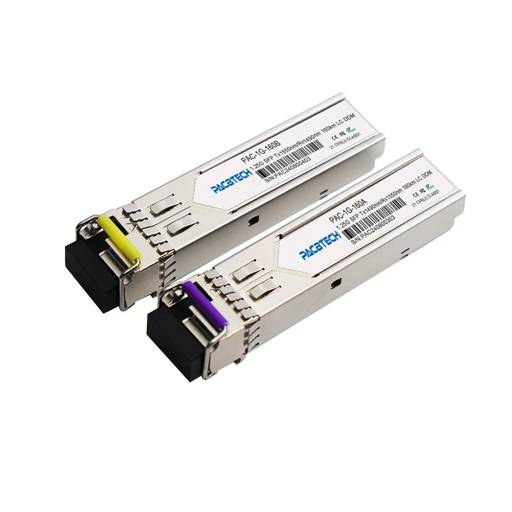 PACBTECH 1.25G SFP-трансивер одномодовый 160KM