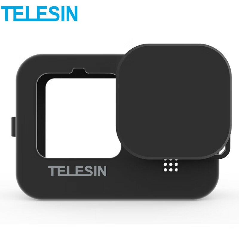 TELESIN Compatible with GoPro 13 12 Protective Case, GoPro 11 Silicone Case, Compatible with Hero 10 9 Lens Protector And Body Cover, Scratch-Resistant And Wear-Resistant
