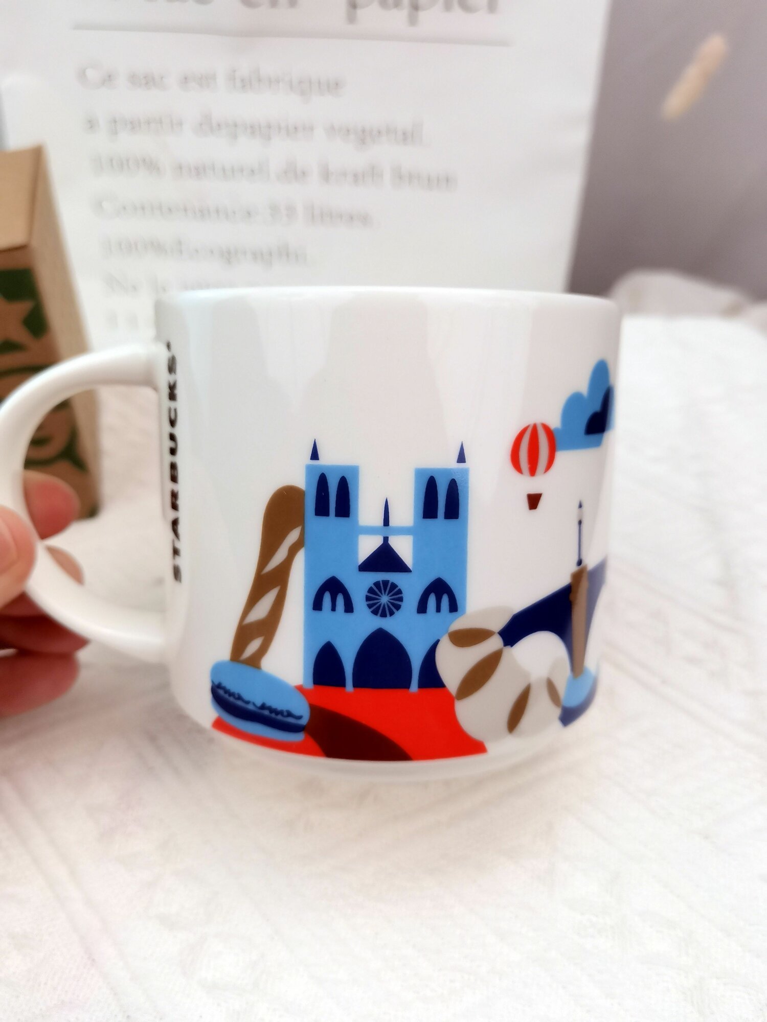 Starbucks Городская кружка Серия "YOU ARE HERE" , Paris