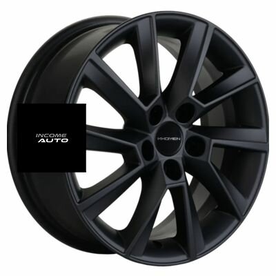 Колесный диск Khomen Wheels KHW1507 (Rapid/Fabia) 6x15 5x100.0 ET38 D57.1 черный