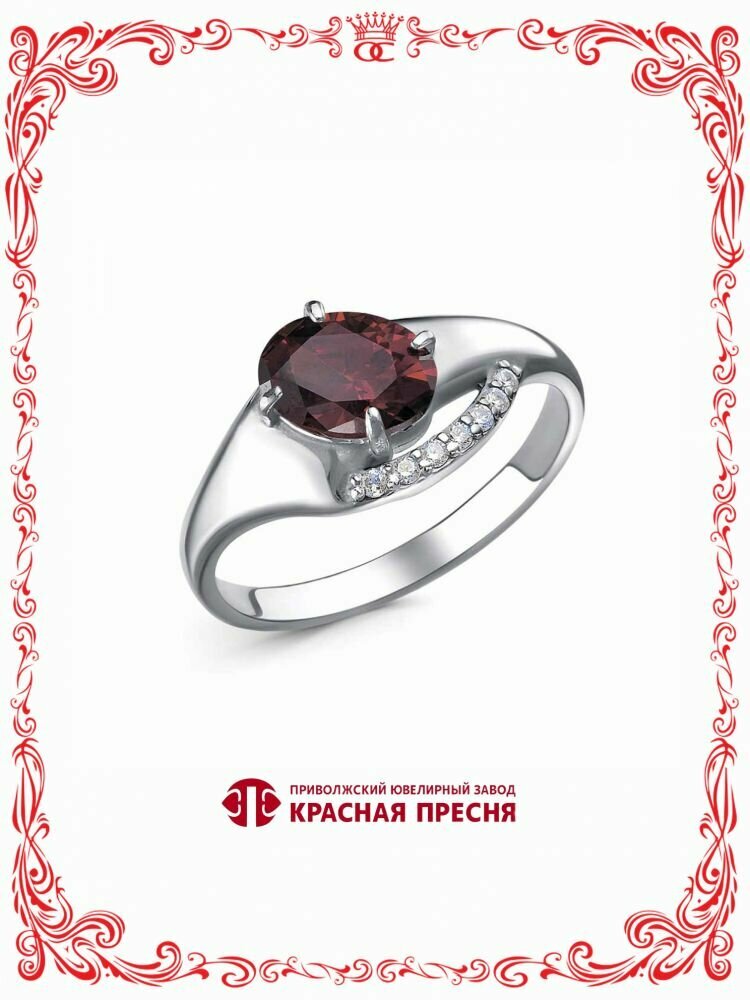 Кольцо, фианит