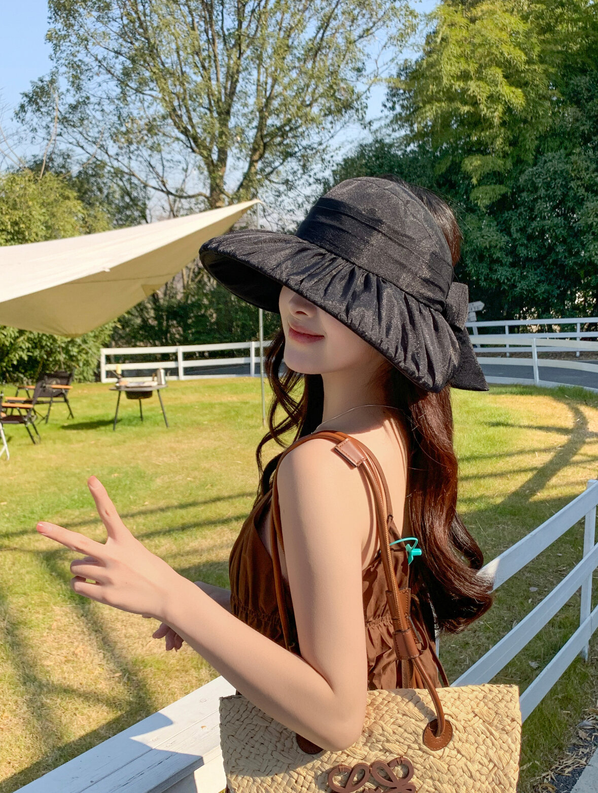 Шляпа-цилиндр "Collection", имитация шелка, черная, женская