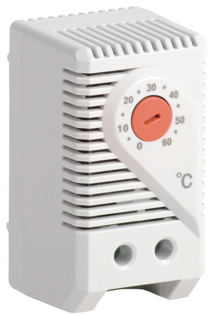 Термостат IEK / ИЭК УККт NC электронный для управления вентиляторами или нагревателями 60х33х43мм, 16А 240В, IP20 / терморегулятор