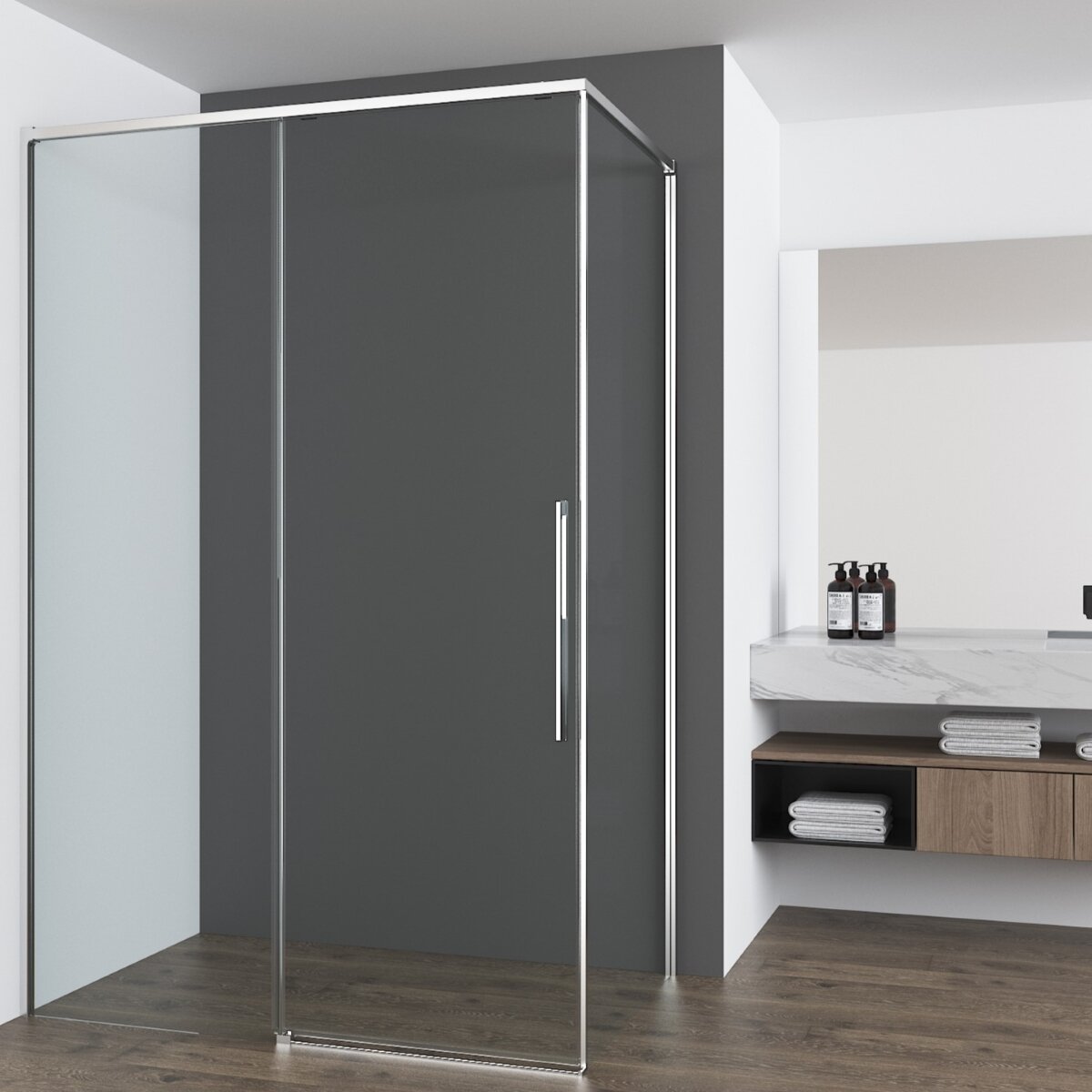 Душевой уголок Vincea Ultima 200х140 VSR-7UL9014CL