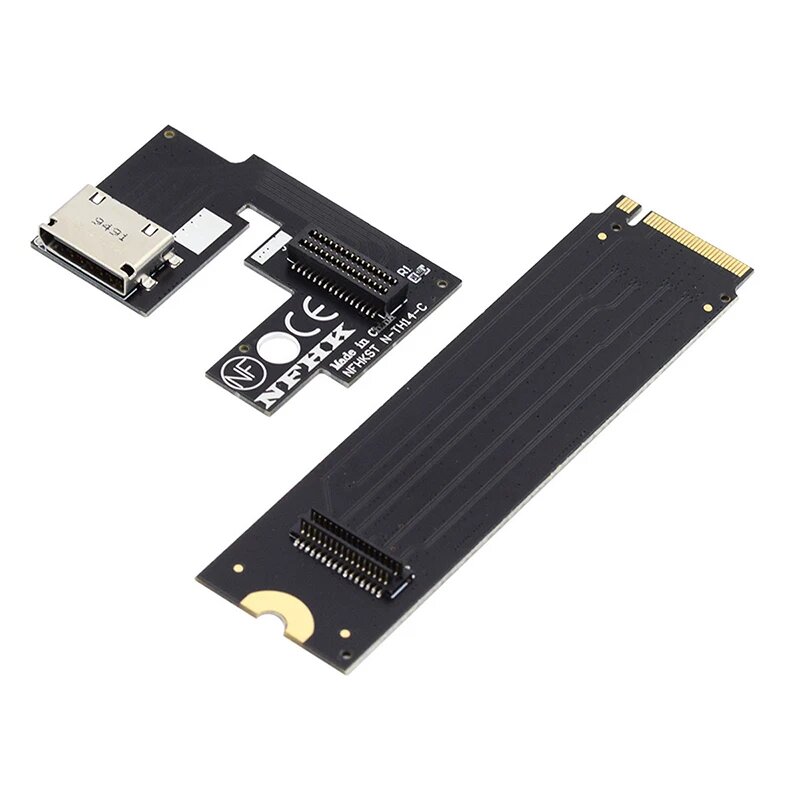 XT-XINTE Хост-адаптер PCI-E 4.0 M.2 M-key к Oculink для ThinkBook 14+ 16+ 2024 TB14 22-23 Separated