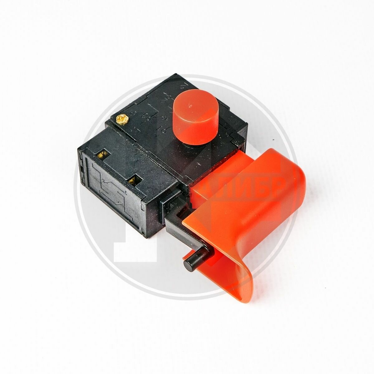 Выключатель FA2-6/1BEK (6A) (с фиксацией, короткий реверс, клавиша большая) для дрели