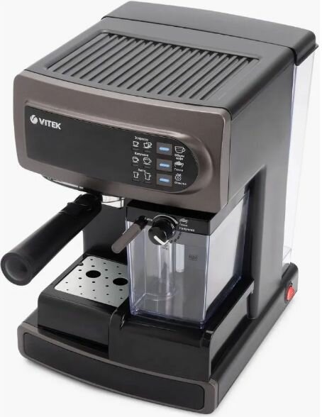 Кофеварка рожковая Vitek VT-1517 VT, фиолетовый