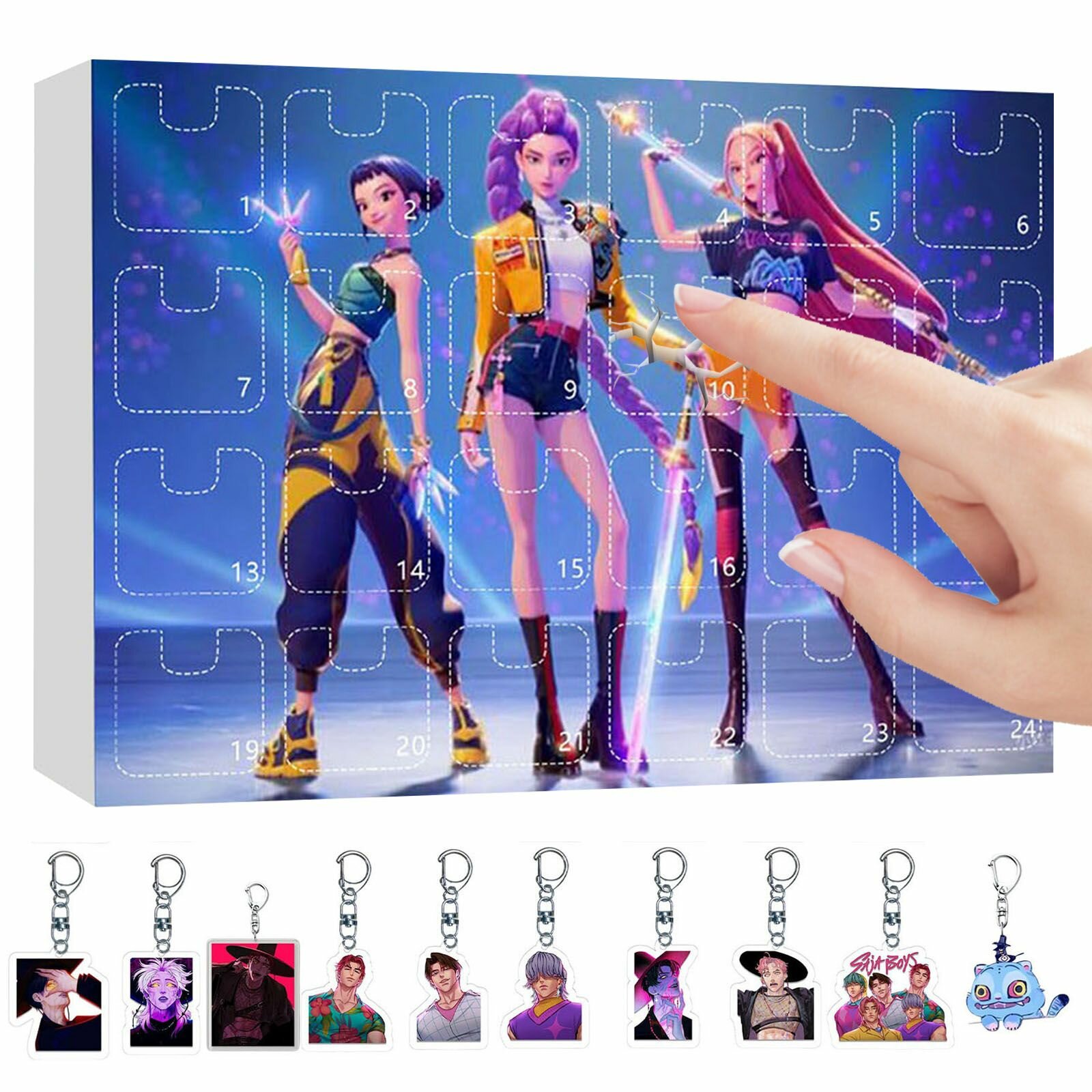 Пазл с коллекционными фигурками, 24 элемента, акрил