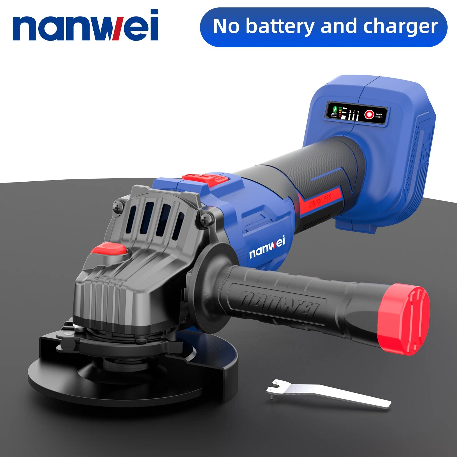 Электрическая угловая шлифовальная машина Bosch GWS 10-125 no battery