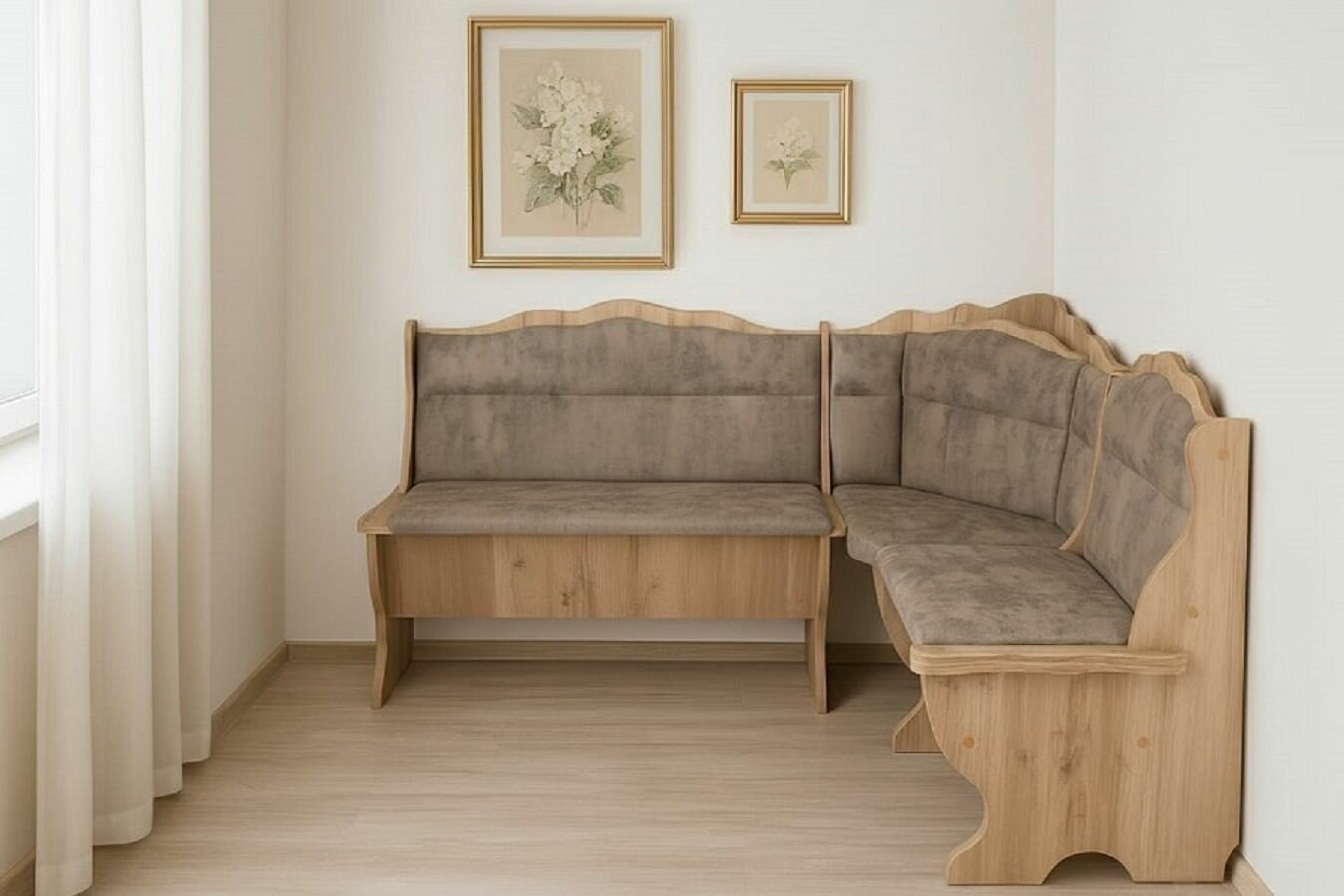 Диван угловой Ривьера Дуб вотан