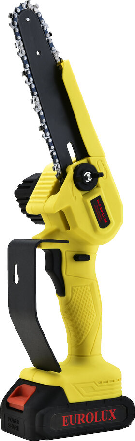 Пила цепная аккумуляторная Eurolux ELS-20-Li желто-черный
