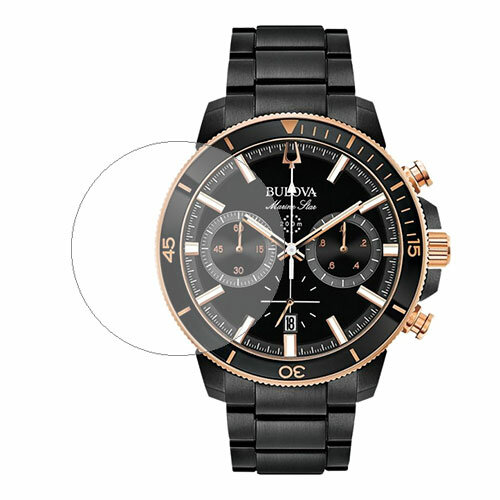 Скрин Мобайл защитный экран для часов Bulova 98B302 из гидрогелевая плёнка прозрачная