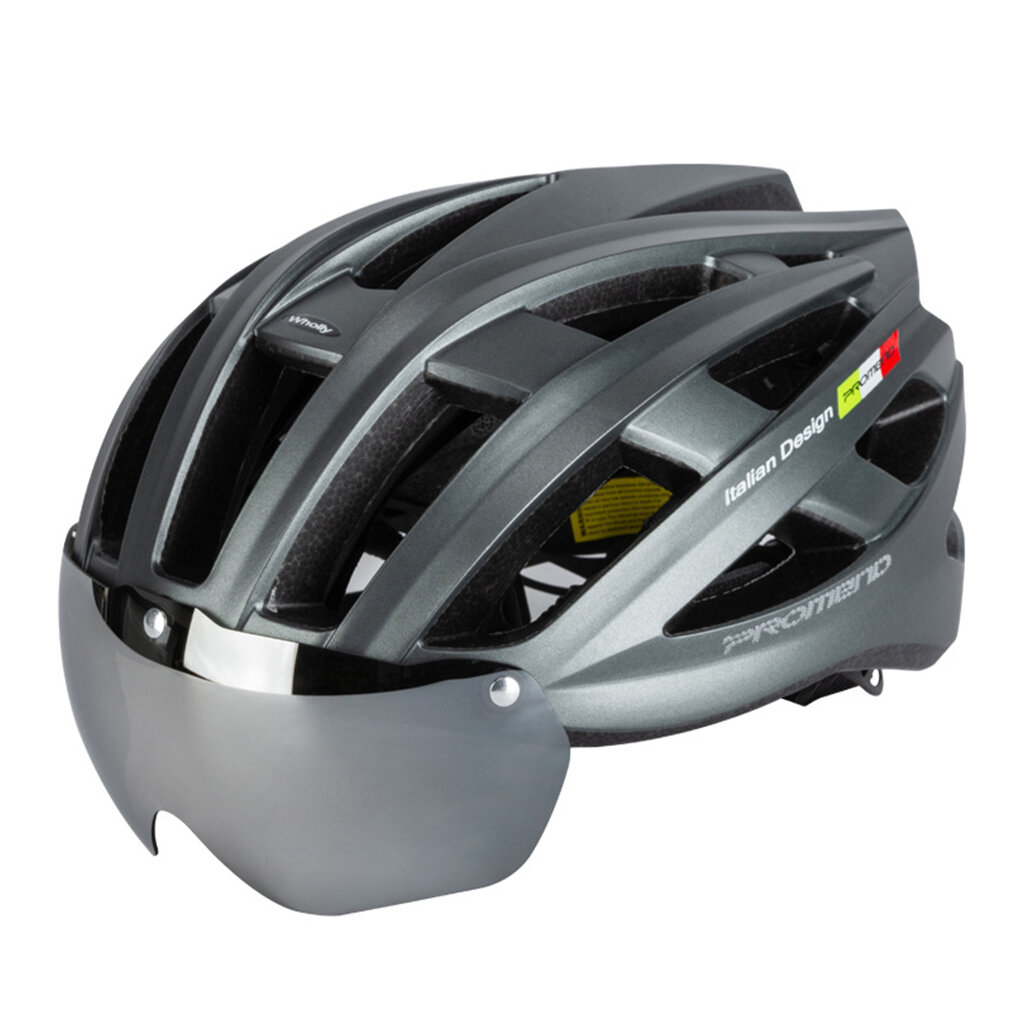 Велосипедный шлем для взрослых, женщин и мужчин, молодежный горный велосипед, уличный велосипедный с магнитными очками, регулируемый козырек