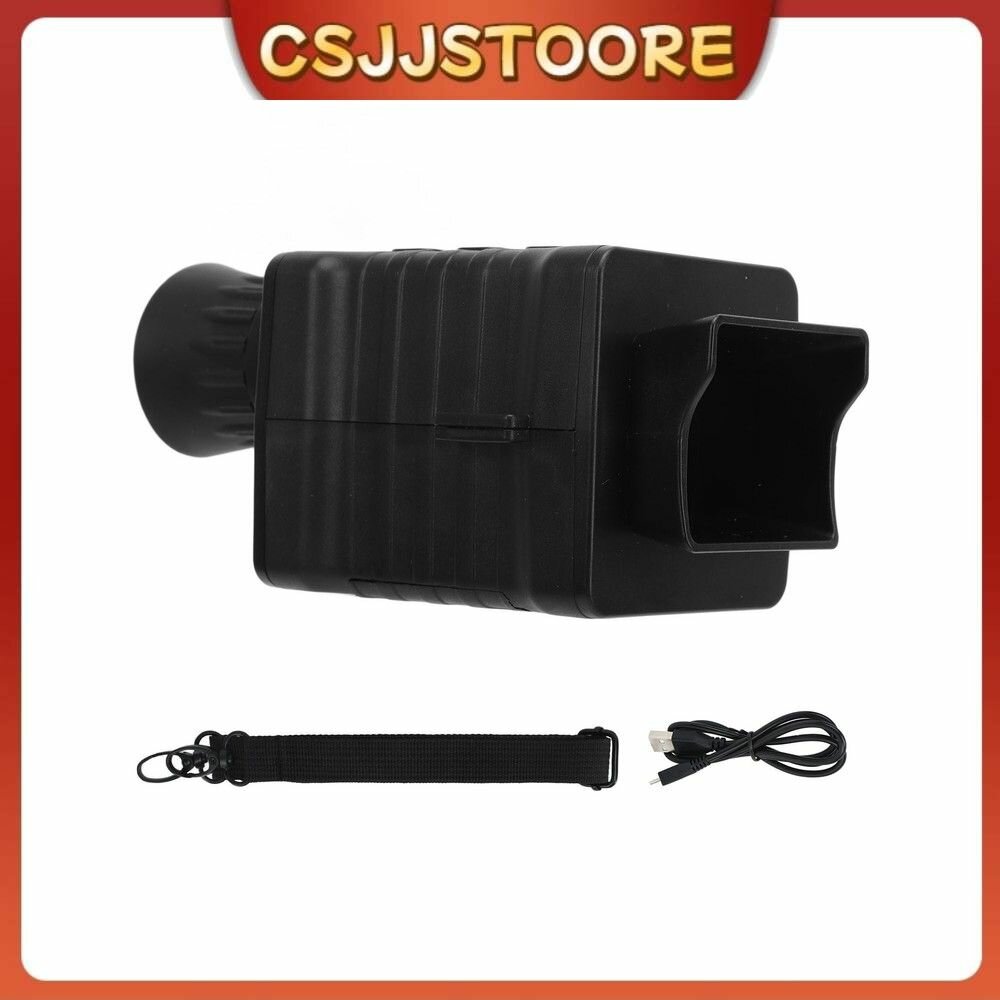 Монокуляр HD Ночного Видения, 5x зум, для наружного использования, черный