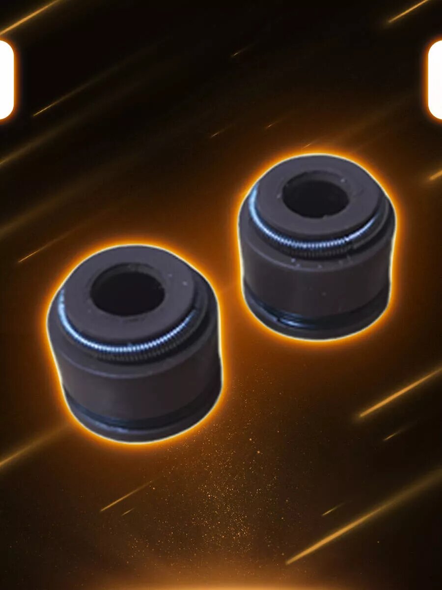 Колпачки маслосъемные на скутеры 2 шт.