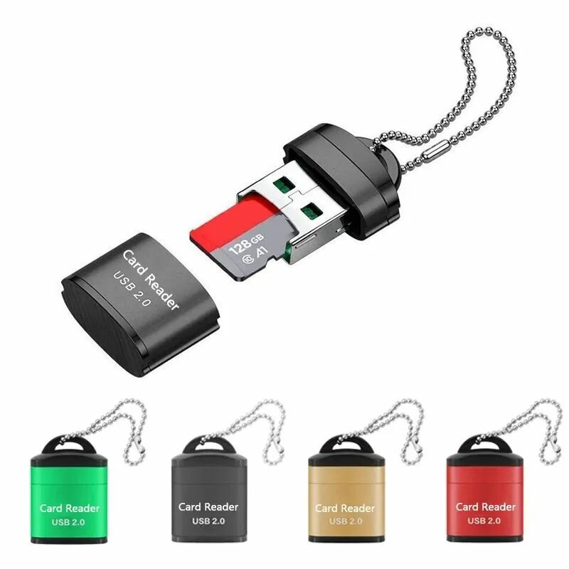 Для USB Micro SD/TF кардридера USB 2,0 мини устройство для чтения карт памяти Высокоскоростной