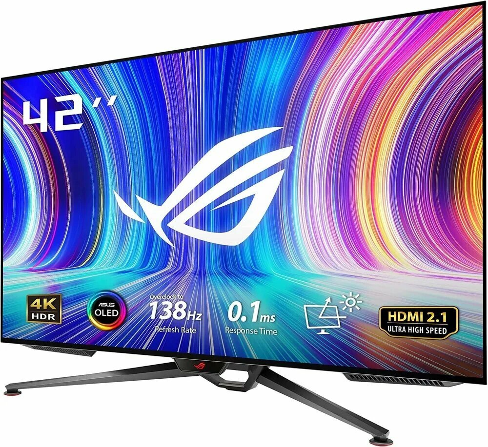 ASUS 42" Монитор ROG Swift PG42UQ, черный