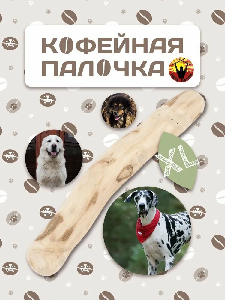 Палочка кофейного дерева для собак. Размер XL