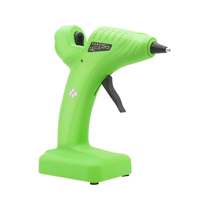 Портативные Беспроводные Пистолеты для горячего склеивания Клеевое устройство с 16шт 7-миллиметровыми клеевыми палочками с питанием от аккумулятора (не входит в комплект)
