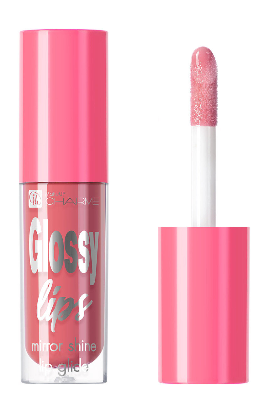 CHARME Глайд для губ Glossy Lip зеркальный, 4,8 г, 106 Натурально-розовый