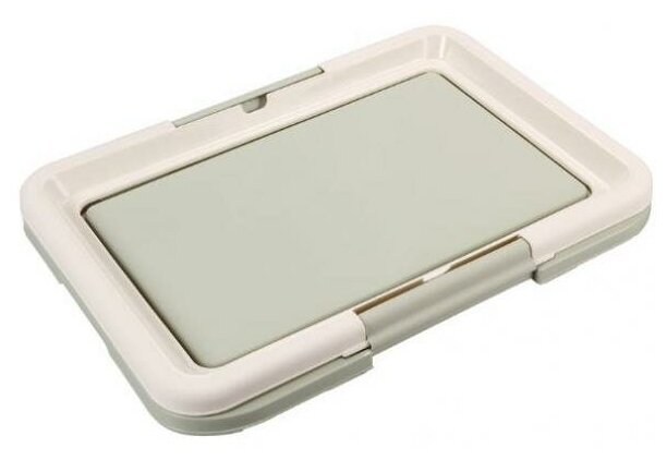 Triol Туалет для собак с фиксатором 48*42*4см, оливковый (P549)