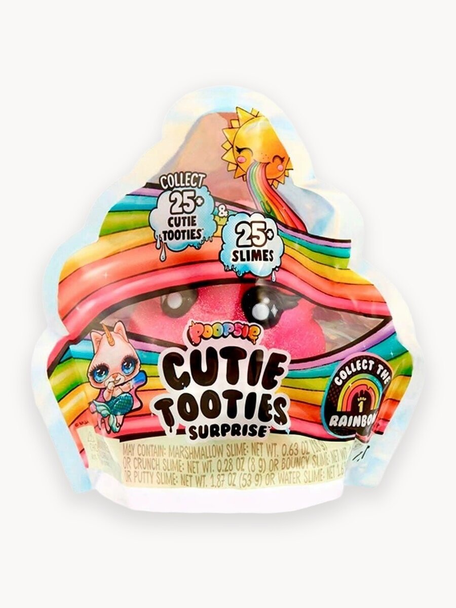 Фигурка и слайм Poopsie Cutie Tooties Surprise, Милашка Слайм